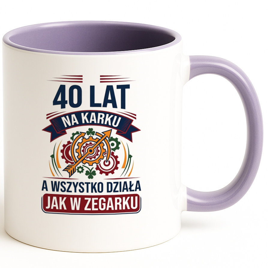 Prezent na 40 dla taty śmieszny z nadrukiem z napisem imieniny - Inna ...