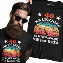 Prezent Na 40 Urodziny Dla Faceta Koszulka - Mistickers | Moda Sklep EMPIK.COM