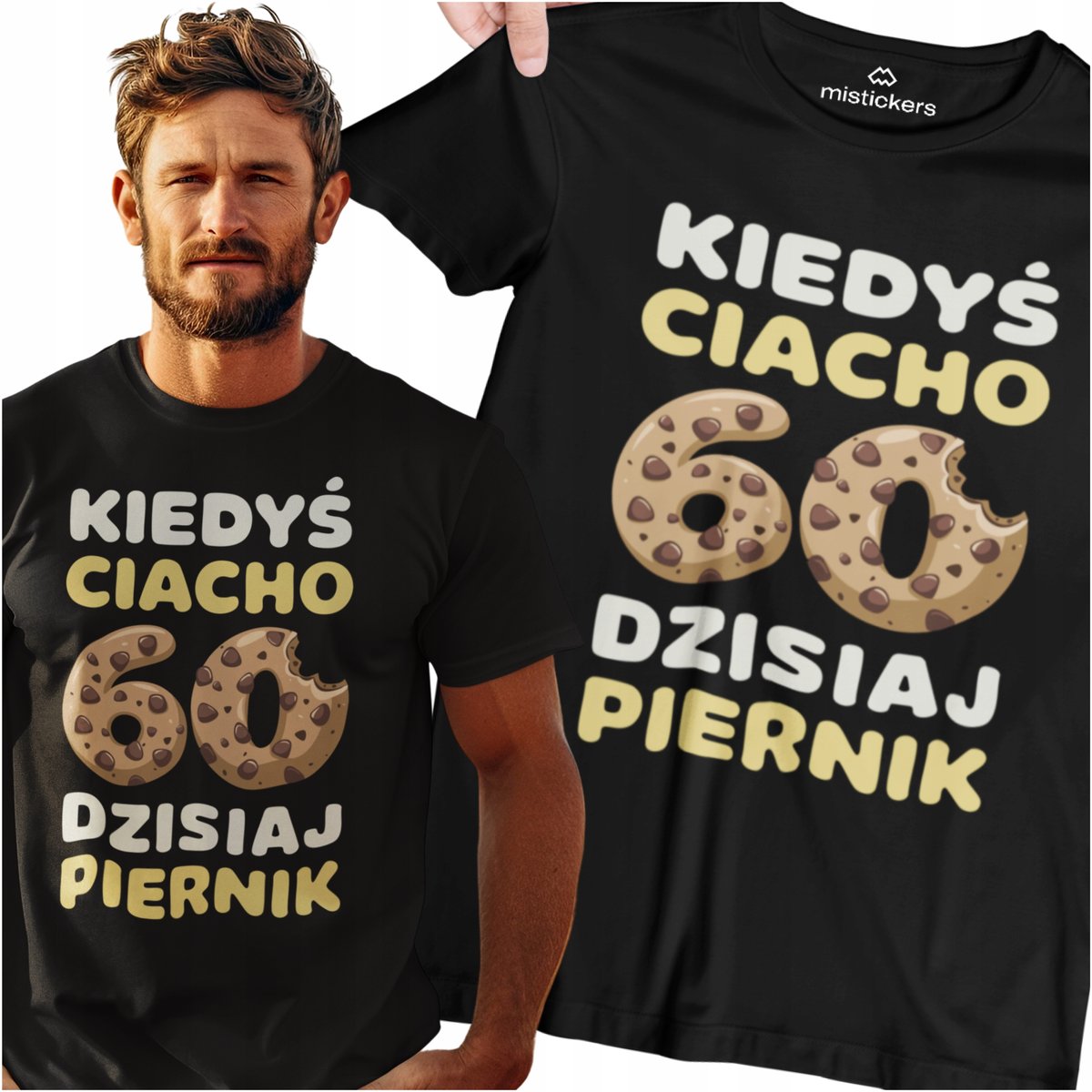 Prezent Na 60 Urodziny Dla Mężczyzny Koszulka - Mistickers | Moda Sklep EMPIK.COM