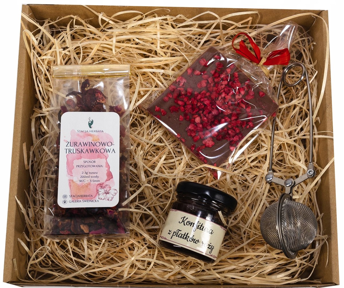 Prezent Zestaw Herbata Konfitura Czekolada - Inny producent | Sklep EMPIK.COM