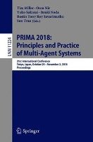 PRIMA 2018: Principles and Practice of Multi-Agent Systems - Springer ...