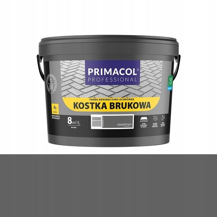 Primacol Farba do kostki brukowej 2,2l grafit - Primacol | Sklep EMPIK.COM