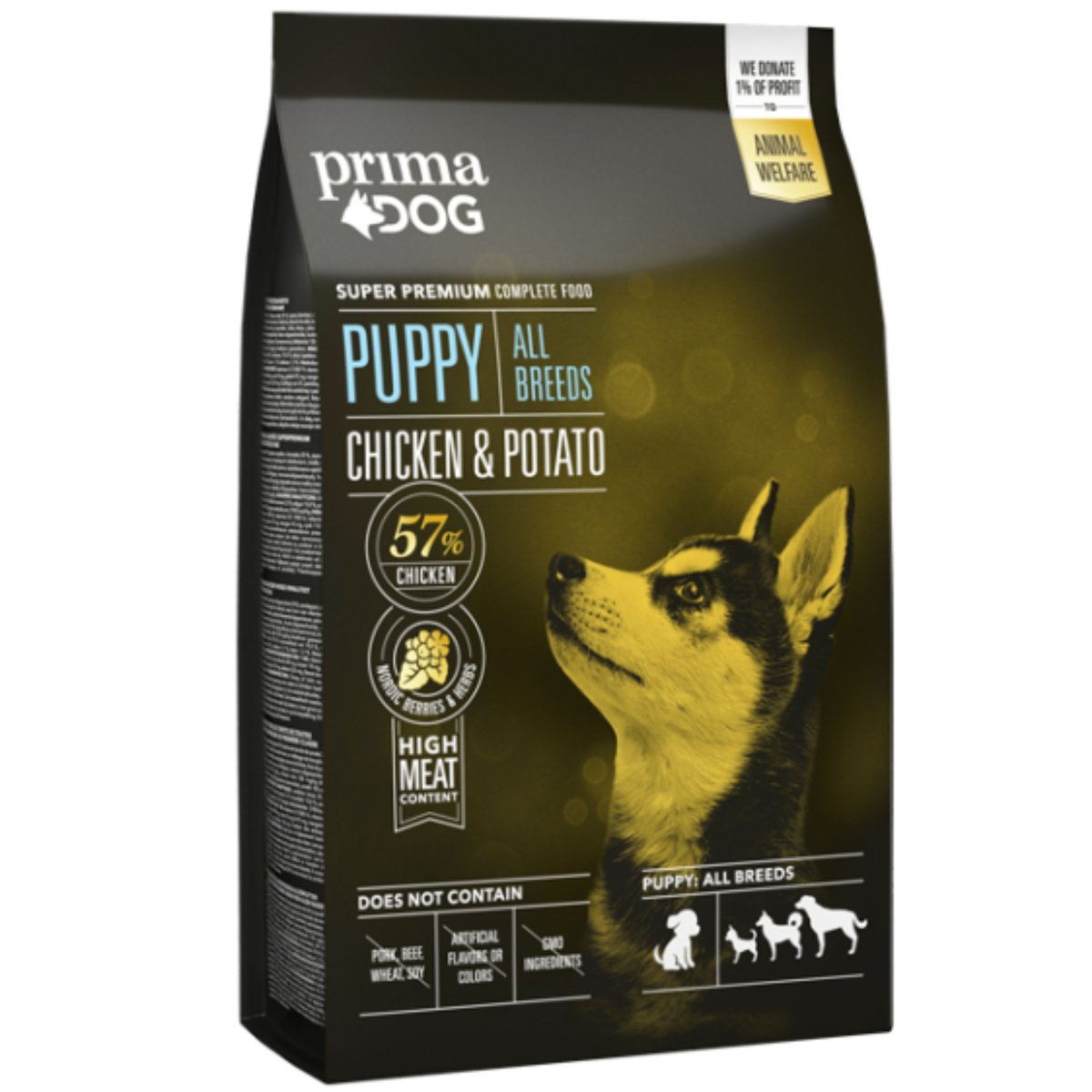 Primadog Junior Karma 57% Mięsa Kurczak Ziemniaki 10Kg - Inna producent ...