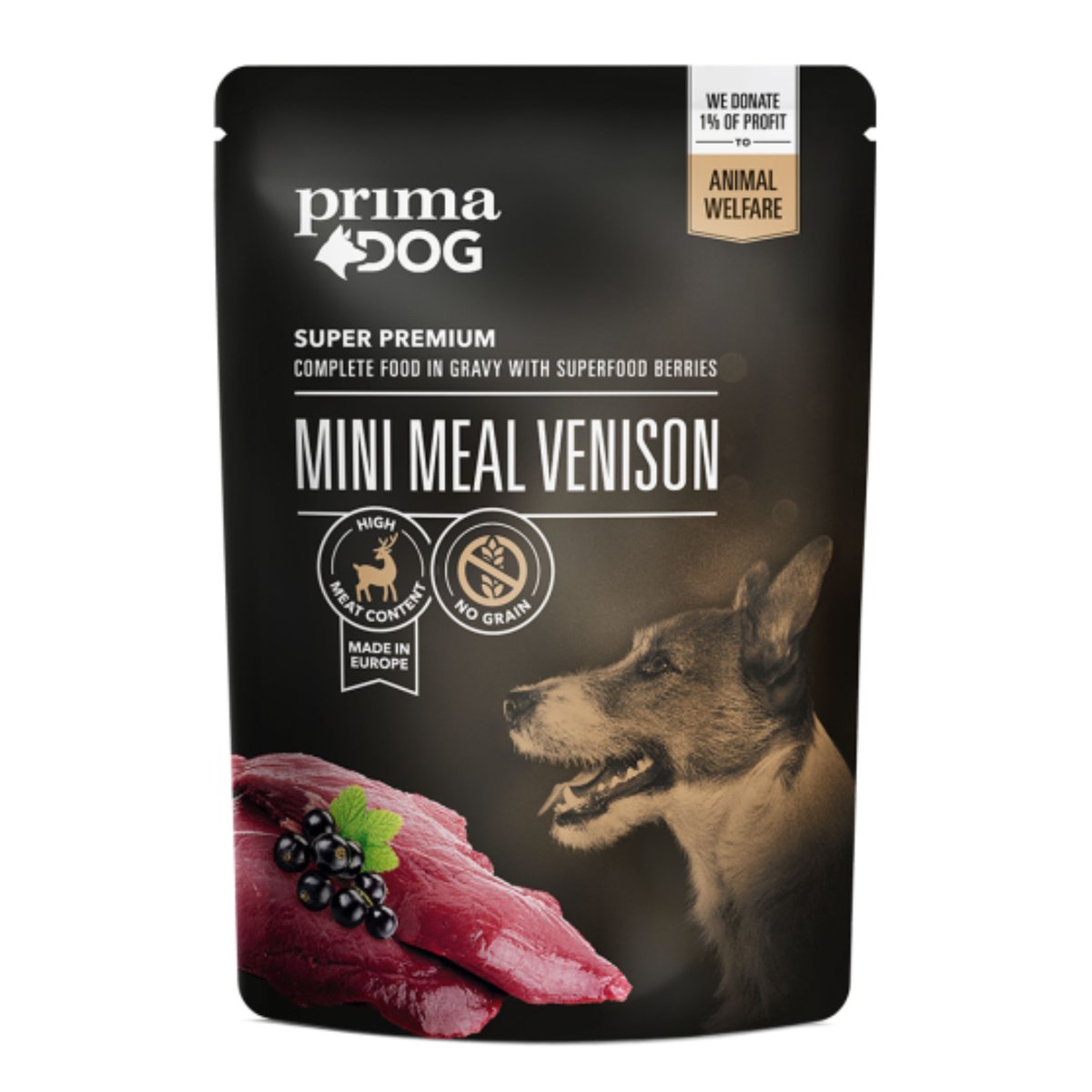 Primadog Mini Meal Karma Psa 85% Mięsa Dziczyzna W Sosie 85G - Inna ...