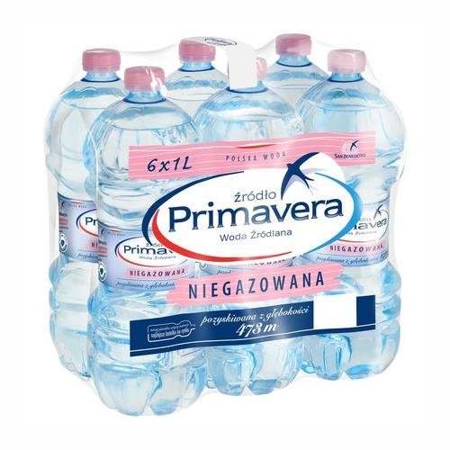 Primavera naturalna woda źródlana niegazowana 6x1l - Inna marka | Sklep ...