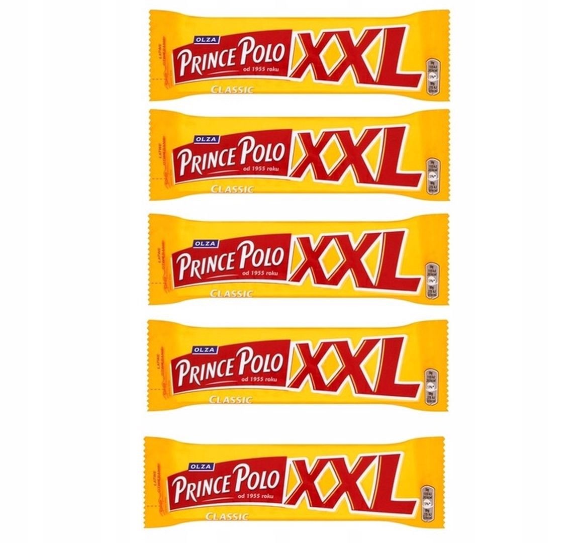 Prince Polo XXL Classic Kruchy wafelek z kremem kakaowym oblany ...