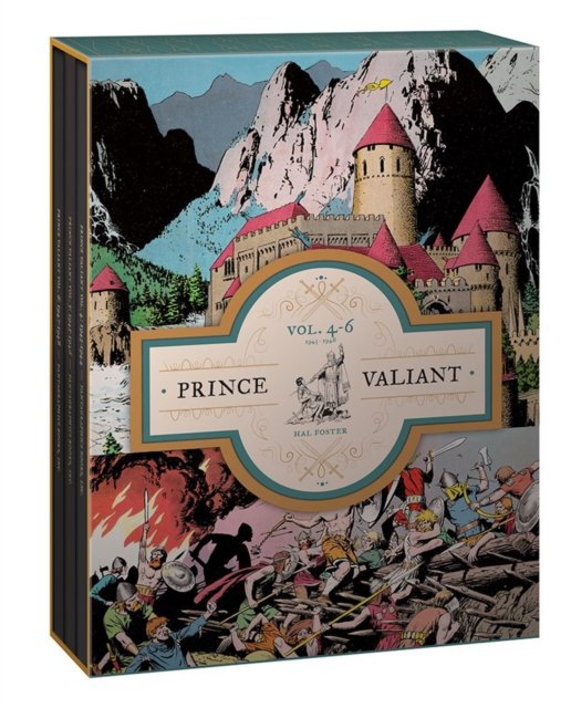 Prince Valiant. Volumes 4-6. Gift Box Set - Foster Hal | Książka w Empik