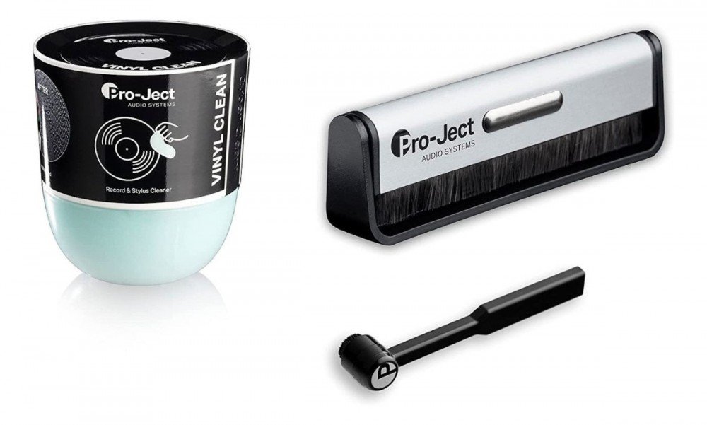 Pro-Ject Cleaning Set Advanced - Brush It + Clean It + Vinyl Clean - kompleksowy zestaw ...