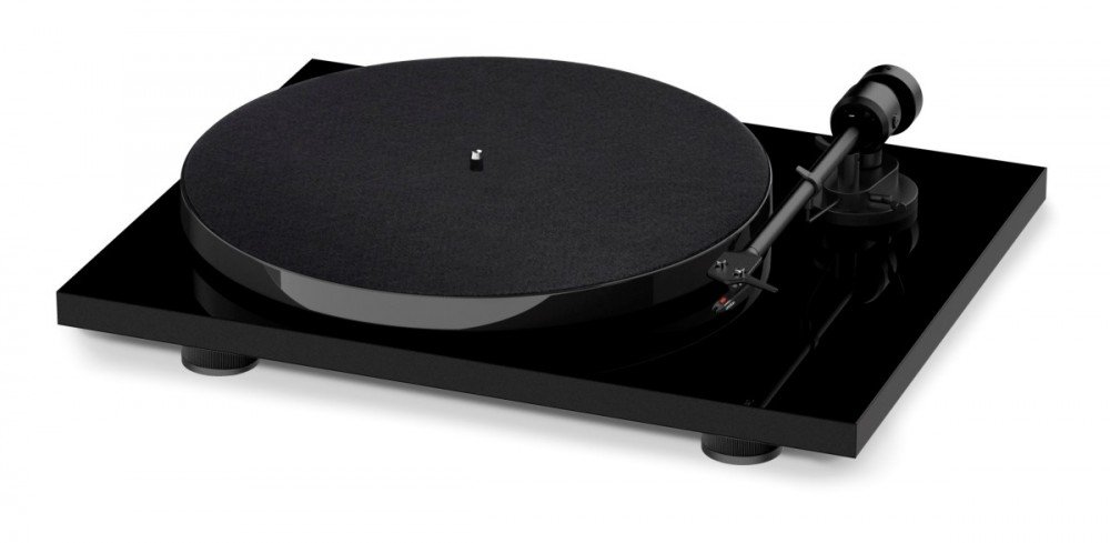 Pro-Ject E1 BT + OM5e Gramofon Plug & Play Hi-Fi, Bluetooth, czarny - Pro-Ject | Sklep EMPIK.COM