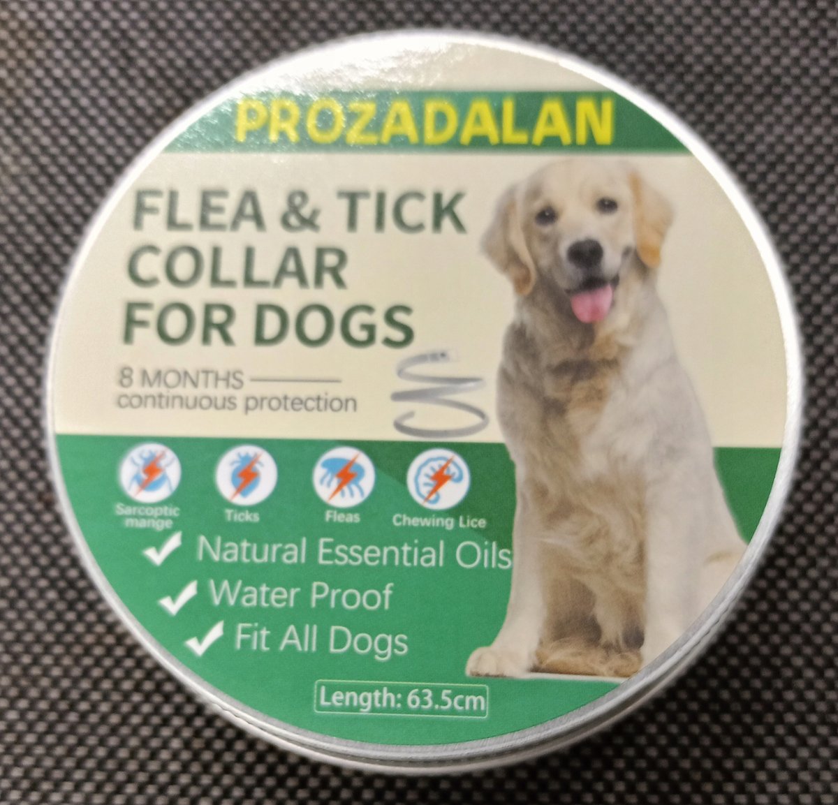 PRO SAFE Obroża na Kleszcze Pchły PSA powyżej 8 kg PRZECIWKLESZCZOWA ...