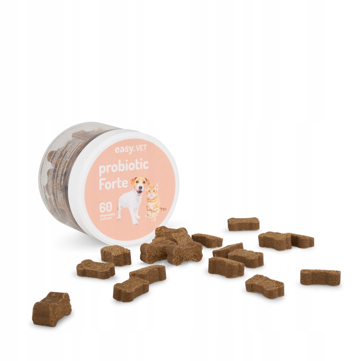 PROBIOTYK, smaczki funkcjonalne dla psa i kota, 60szt., probiotic Forte - Inny producent | Sklep ...