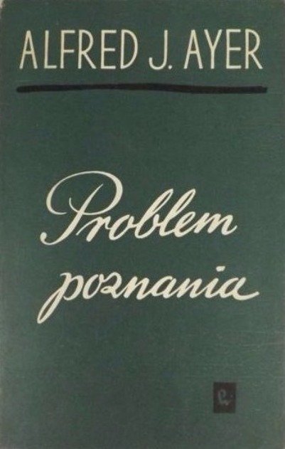 Problem poznania - Ayer Alfred J. | Książka w Empik