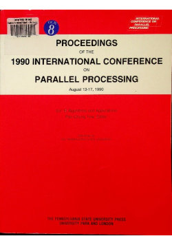 Proceedings of the 1990 international conference parallel processing ...