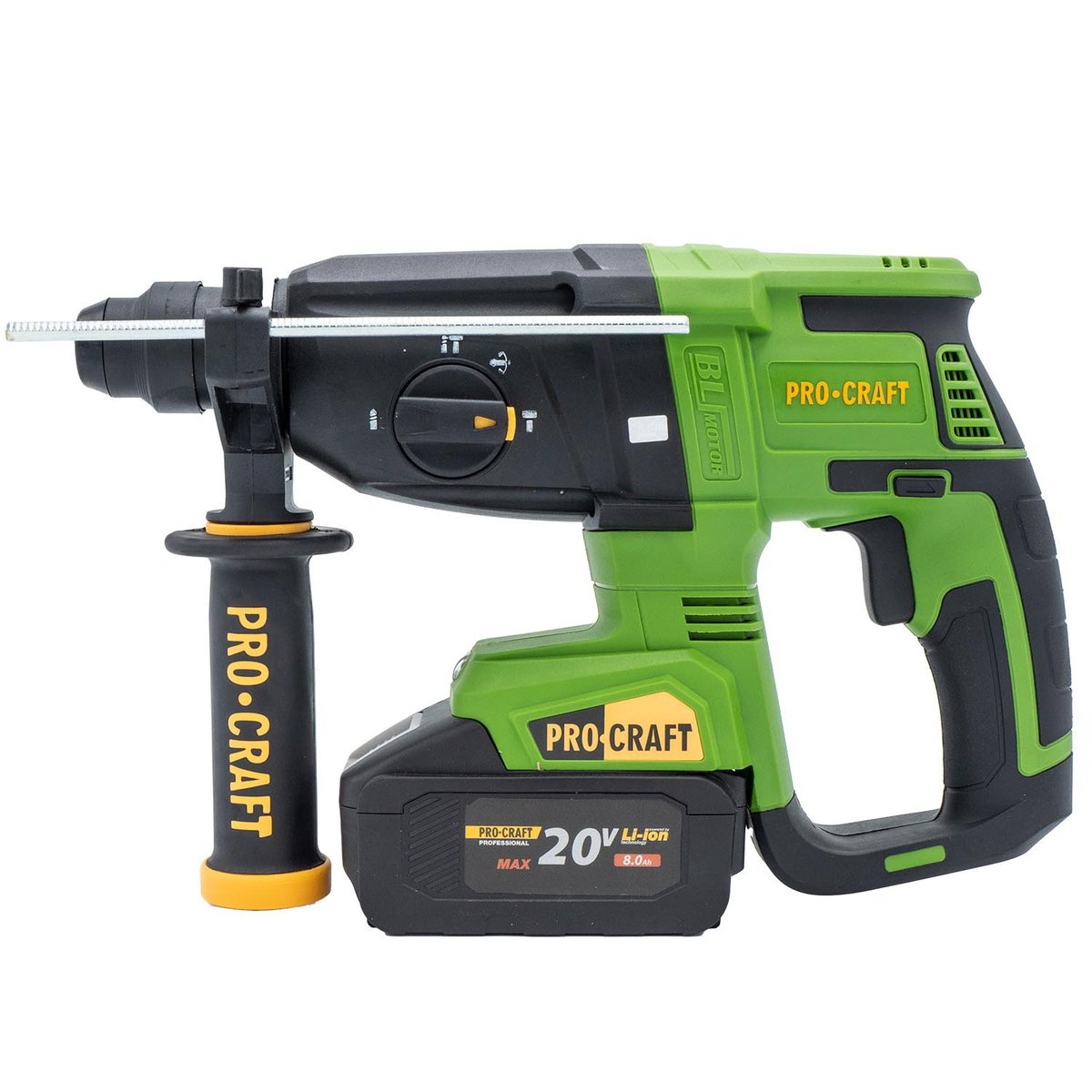 PROCRAFT PHA40 Młotowiertarka akumulatorowa 2.6J 20V 4,0ah - Procraft ...