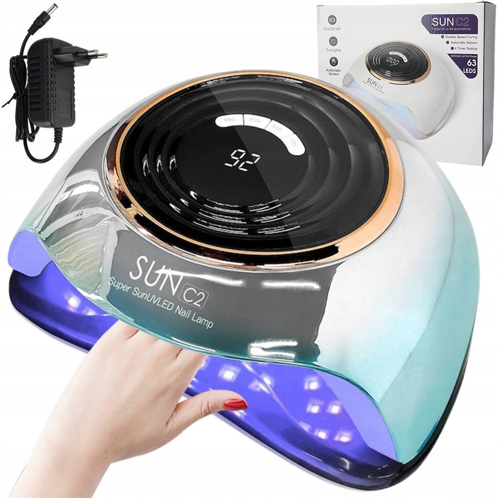 Profesjonalna Lampa Uv Led 288W Do Manicure Hybrydowego Żeli Dom Salon | Sklep EMPIK.COM