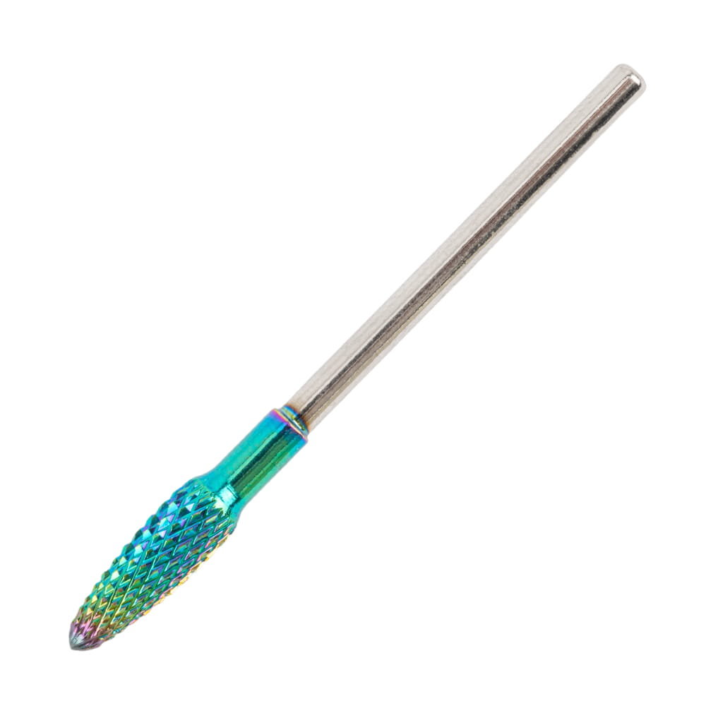 Profesjonalny frez kobaltowo wolframowy tęczowy model Middle flame F 3/ ...