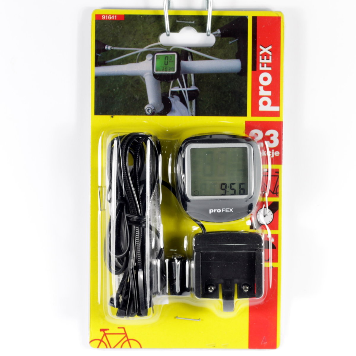 Profex, Licznik rowerowy z podświetleniem, 23 funkcje - PROFEX | Sport Sklep EMPIK.COM