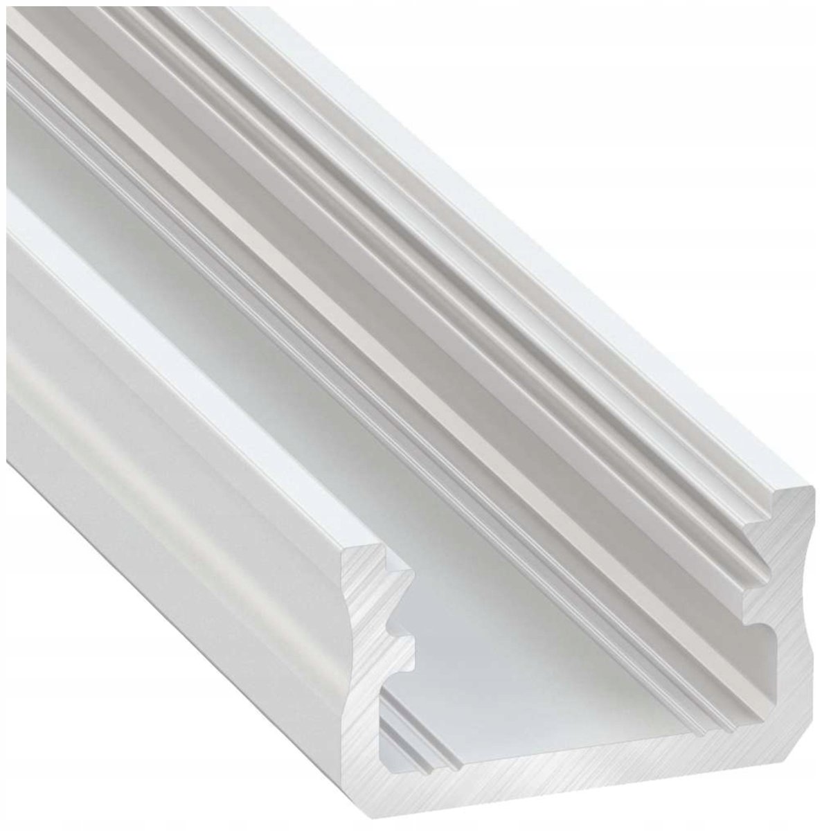 Profil LED Biały Anodowany 3m 300cm Nawierzchniowy Premium Typ A ...