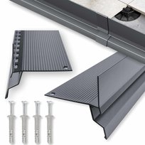 Profil Okapowy Balkonowy Okapnik TARAS WENTYLOWANY K250 Czarny 2m ...
