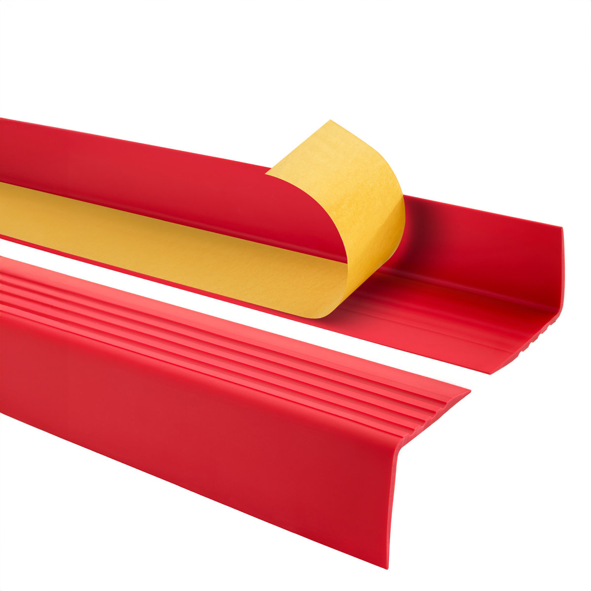 Profil schodowy antypoślizgowy z klejem 50x42mm, czerwony, 50x42 mm, 80 cm - Quest | Sklep EMPIK.COM