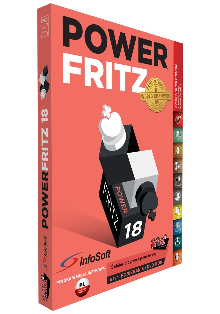 Program szachowy Fritz 18 POWER ChessBase - Chessbase | Gry i programy ...