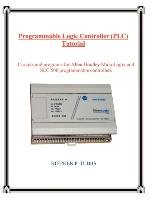 Programmable Logic Controller (PLC) Tutorial - Tubbs Stephen Philip ...