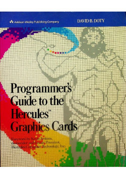 Programmer Guide to te Hercules Graphics Cards - | Książka w Empik