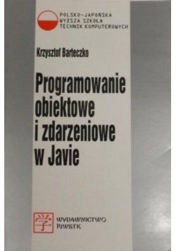Programowanie obiektowe i zdarzeniowe w Javie - | Książka w Empik