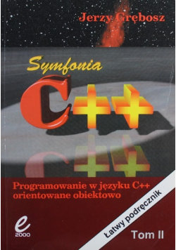 Programowanie w języku C++ orientowane obiektowo Tom II - | Książka w Empik