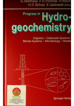 Progress in Hydrogeochemistry - Springer Verlag | Książka w Empik