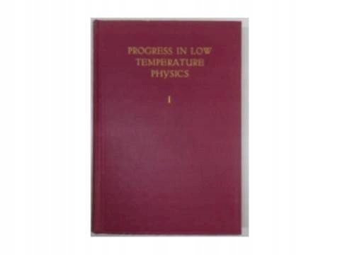 Progress in low temperature physics 1 - Courtney Gorter | Książka w Empik