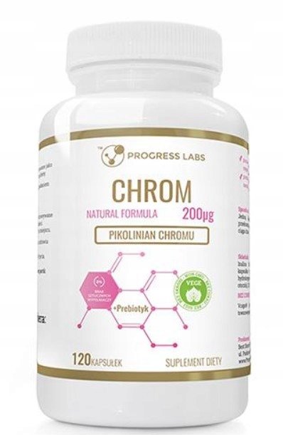 Progress Labs, Chrom Odchudzanie Suplement diety, 60 kaps. | Sklep EMPIK.COM