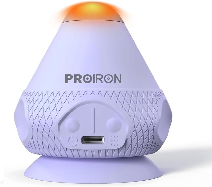 Proiron Piłka Do Masażu Wibrująca Z Ciepłem I Przyssawką Fioletowa - PROIRON | Sport Sklep EMPIK.COM