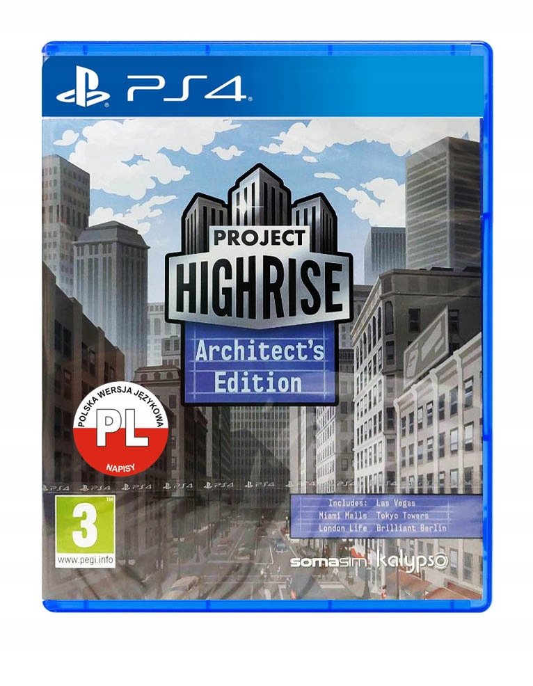 Project Highrise Architects Edition, PS4 - SomaSim | Gry i programy Sklep EMPIK.COM