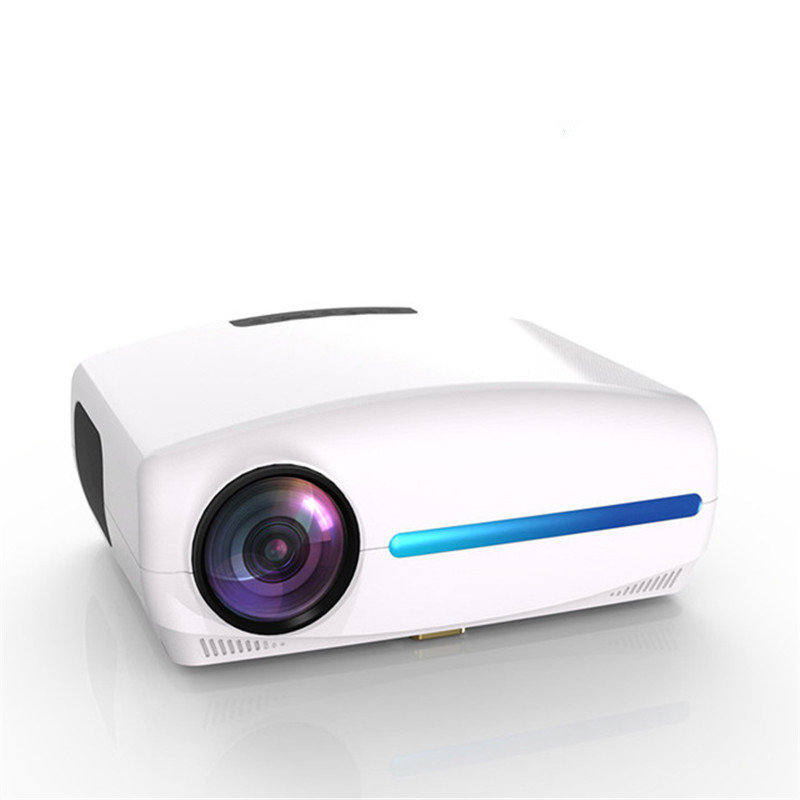 Projektor 3D Beamer 6500 Lumen 1080P 4K Full Hd Android 9.0 - Biały ...