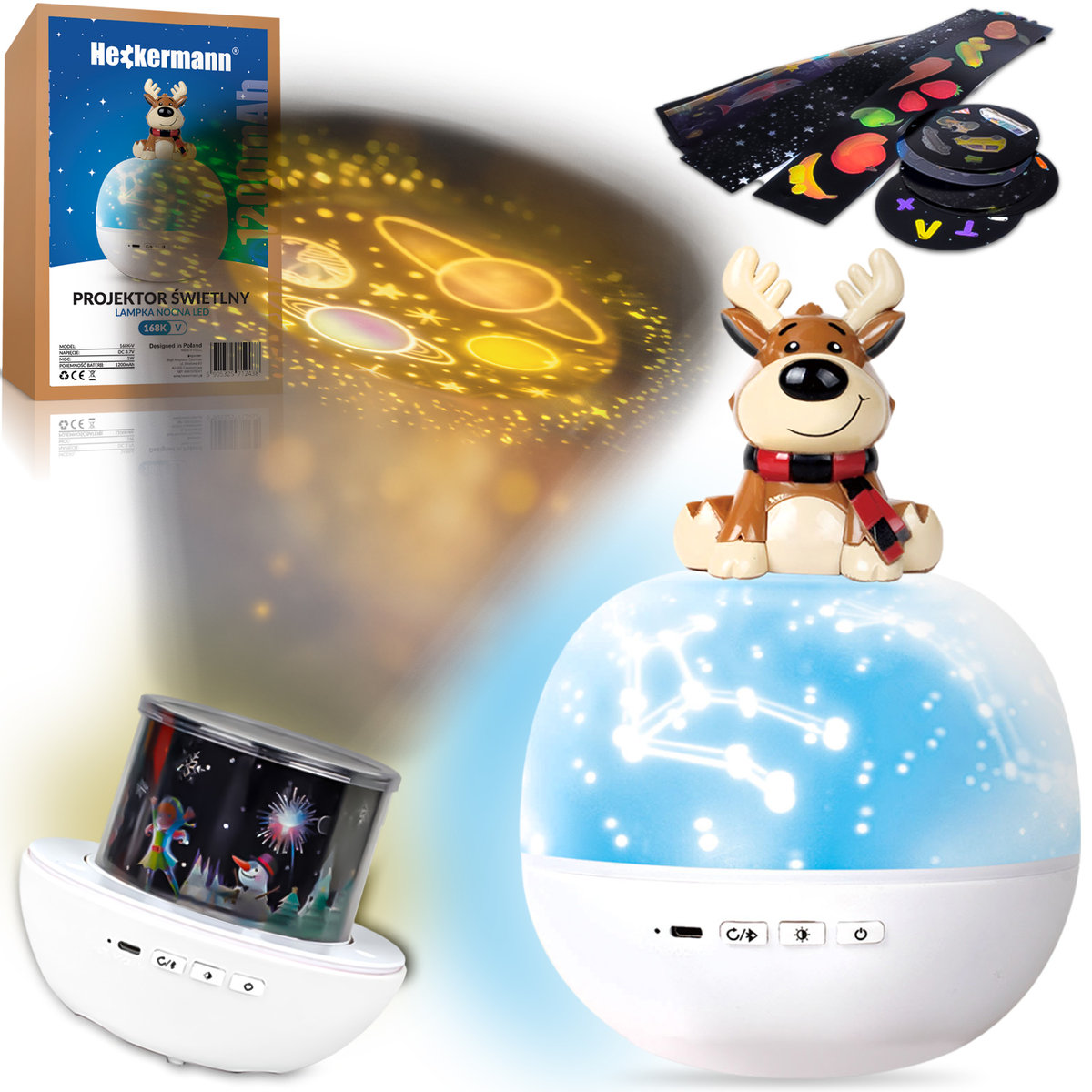 Projektor gwiazd LED Heckermann 168K-V Renifer - Heckermann | Sklep ...