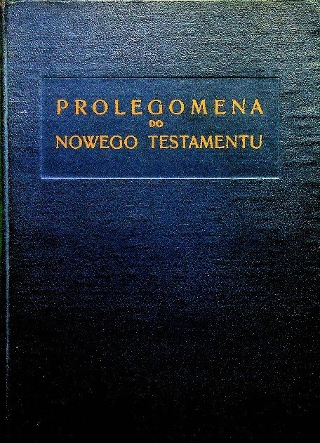 Prolegomena do Nowego Testamentu - Dąbrowski Eugeniusz | Książka w Empik