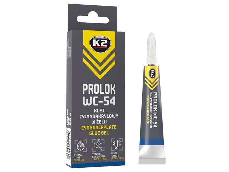 PROLOK WV-54 Klej cyjanoakrylowy w żelu, 20 g - Carmotion | Sklep EMPIK.COM