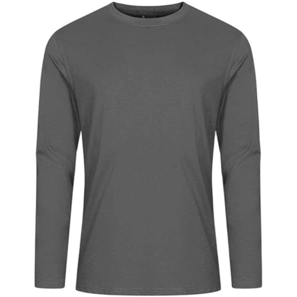 Promodoro Koszulka M ska Z D ugim R kawem (XXL (193cm) / Popielaty) - promodoro | Moda Sklep ...