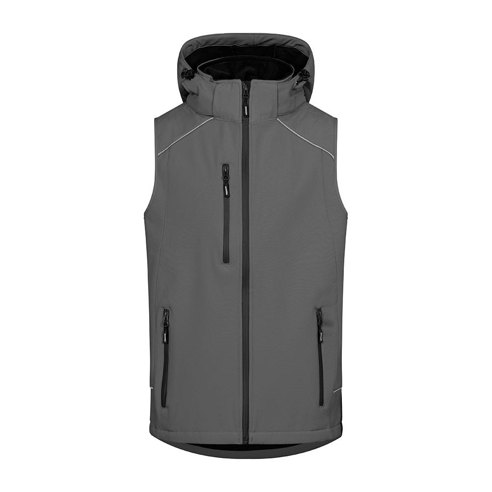 Promodoro Męska Kamizelka Softshell (XL 8,5-9 / Popielaty) - promodoro | Moda Sklep EMPIK.COM