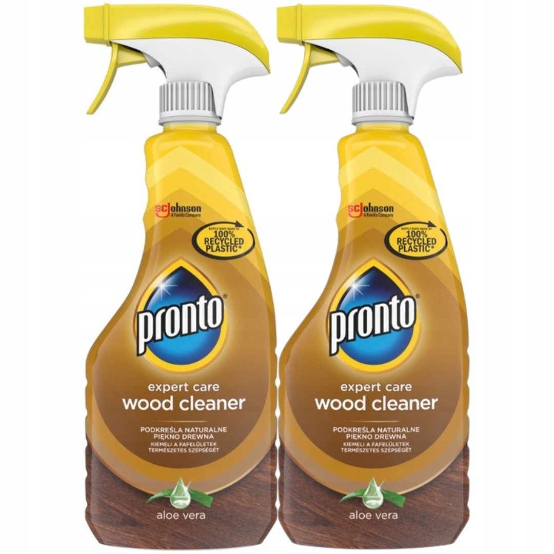 Pronto Wood Aloe Vera Spray do Czyszczenia Drewnianych Powierzchni ...