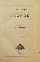 Prorok - W opisie | Książka w Empik