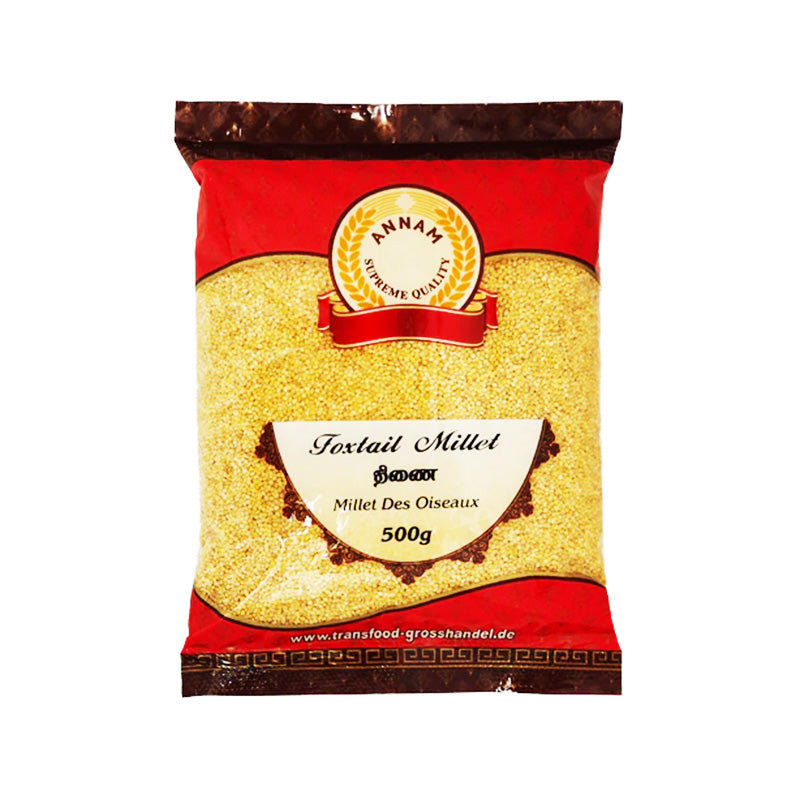 Proso rózgowate Annam Foxtail Millet 500 g – delikatne ziarno do ...