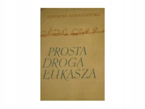 Prosta Droga Łukasza - Szmaglewska Seweryna | Książka w Empik