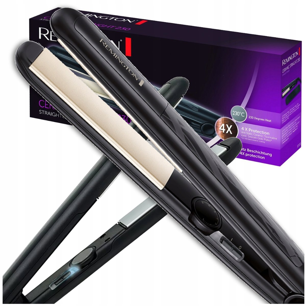 PROSTOWNICA DO WŁOSÓW REMINGTON PROFESJONALNA Z REGULACJĄ CERAMICZNA ...