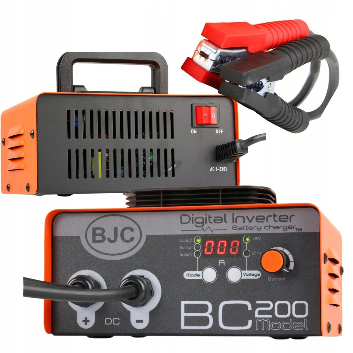 Prostownik Inwertorowy 12V 24V Rozruch Ładowarka Bjc Busy Ciężarówki Mocny - BJC | Motoryzacja EMPIK