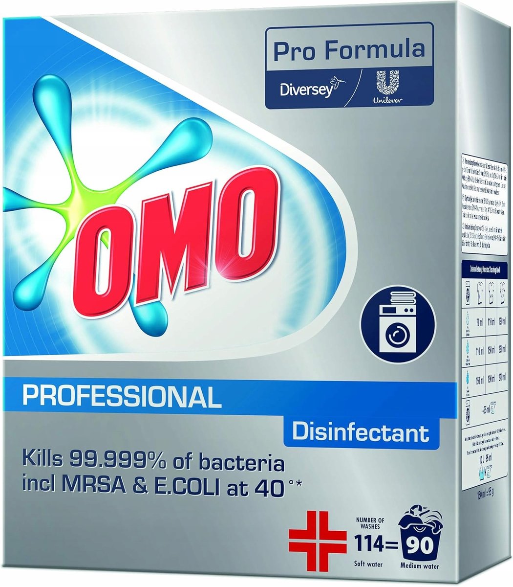 Proszek do prania OMO Professional dezynfekujący 8,5kg AH7821 - Omo ...