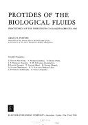 Protides of the Biological Fluids - W opisie | Książka w Empik