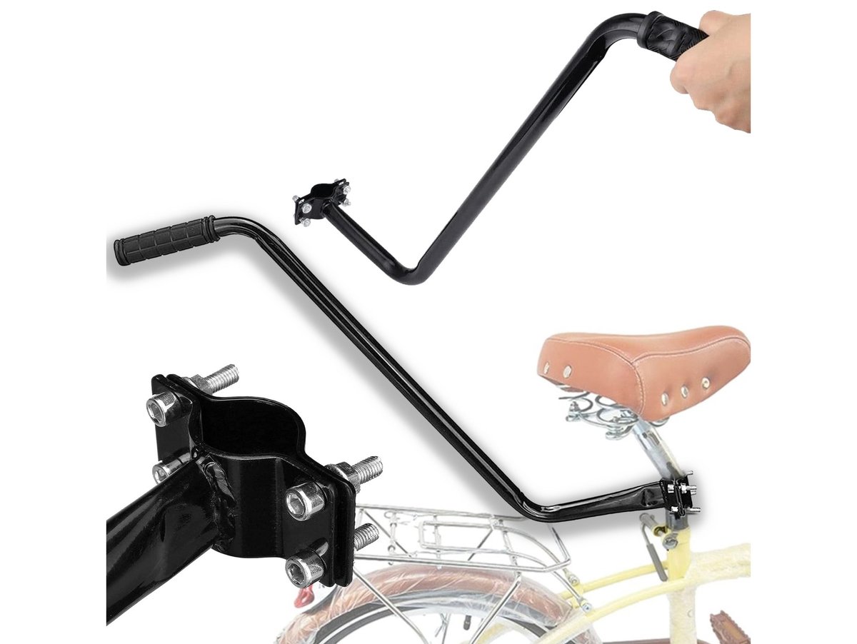 Prowadnik Pchacz Kij Do Roweru Rączka Do Rowerka Uchwyt Nauka Jazdy ...