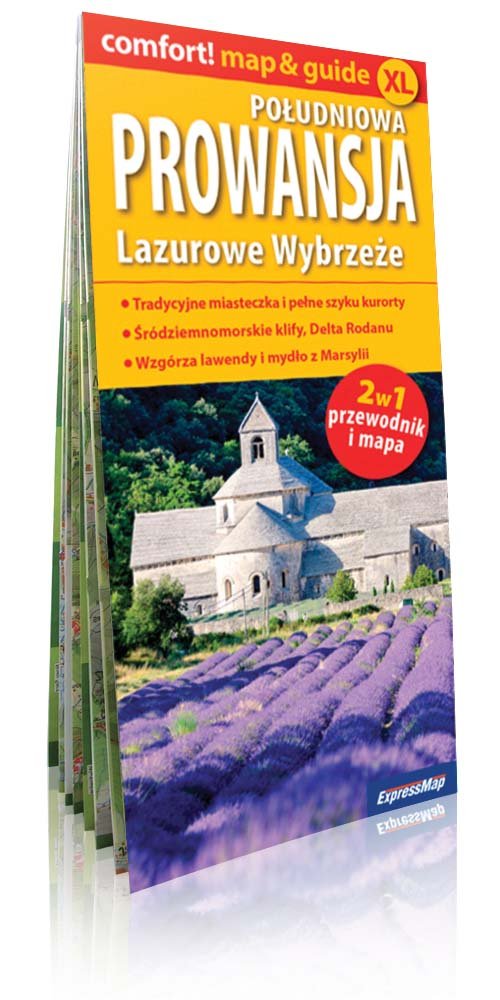 Prowansja południowa, Lazurowe Wybrzeże 2w1. Przewodnik i mapa - Opracowanie zbiorowe | Książka ...